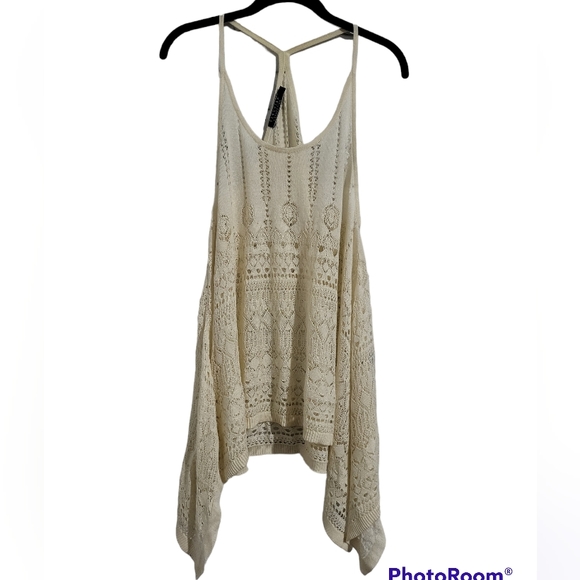 Peruvian Connection | Tops | Peruvian Connection Boho Crochet Tank ...